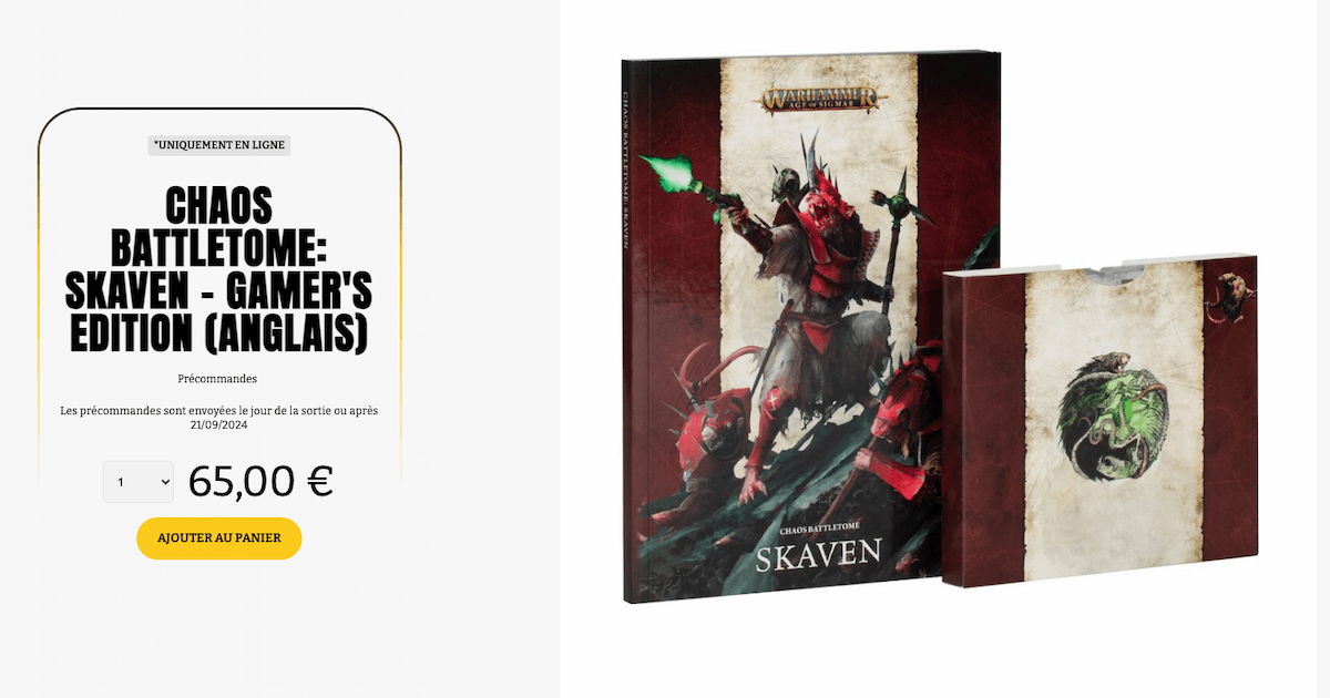 War of Sigmar - skaven-pre-orders-softback-battletome-pricing-concerns