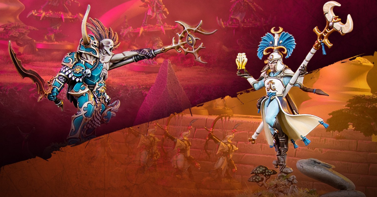 cover image for AOS : New Tzeentch vs Lumineth box